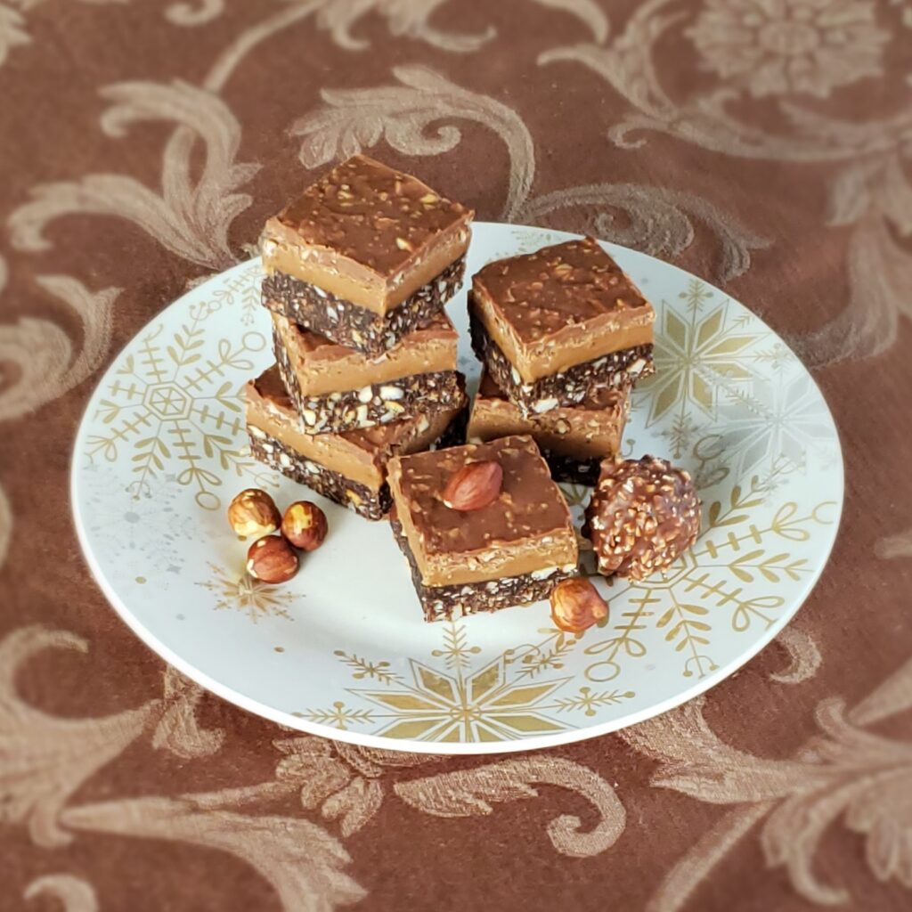Hazelnut Nanaimo Bar – Memories From A Recipe Box